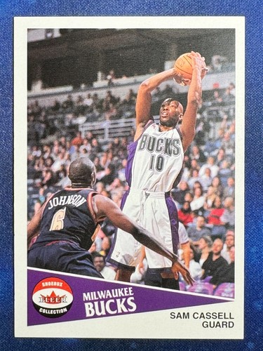 Sam Cassell 2001-02 Fleer Shoebox Collection #77 Milwaukee Bucks | eBay