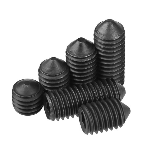 M2.5 - M12 Allen Key Set Hex Socket Bolts Screws Cone Point Grub Screw ...