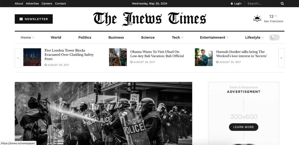 Newspaper Website Design with Free VPS Web Hosting and Installation | eBay