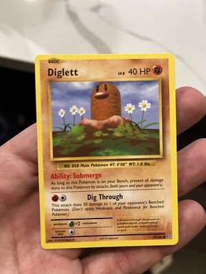 Pokémon TCG Diglett Evolutions 55/108 Regular Common | eBay