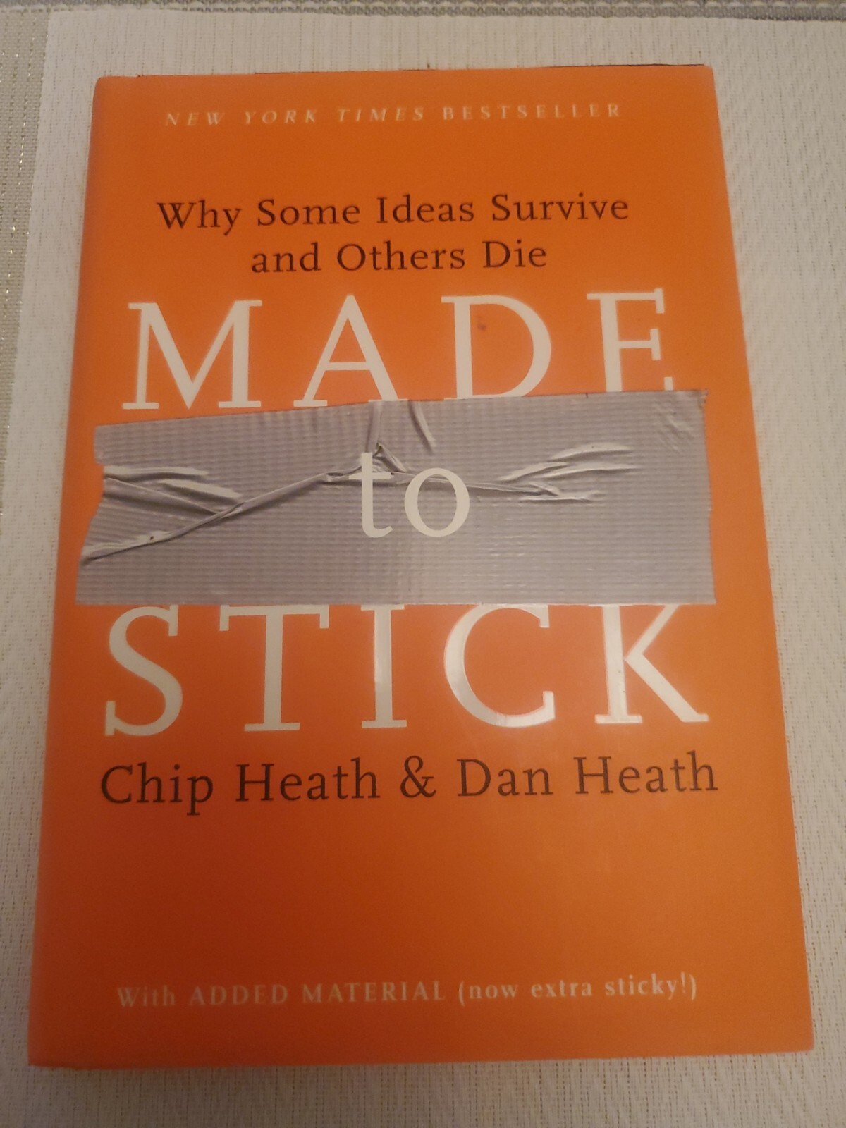 Made to Stick by Chip Heath & Dan Heath (2007, Hardcover, Pre-Owned ...