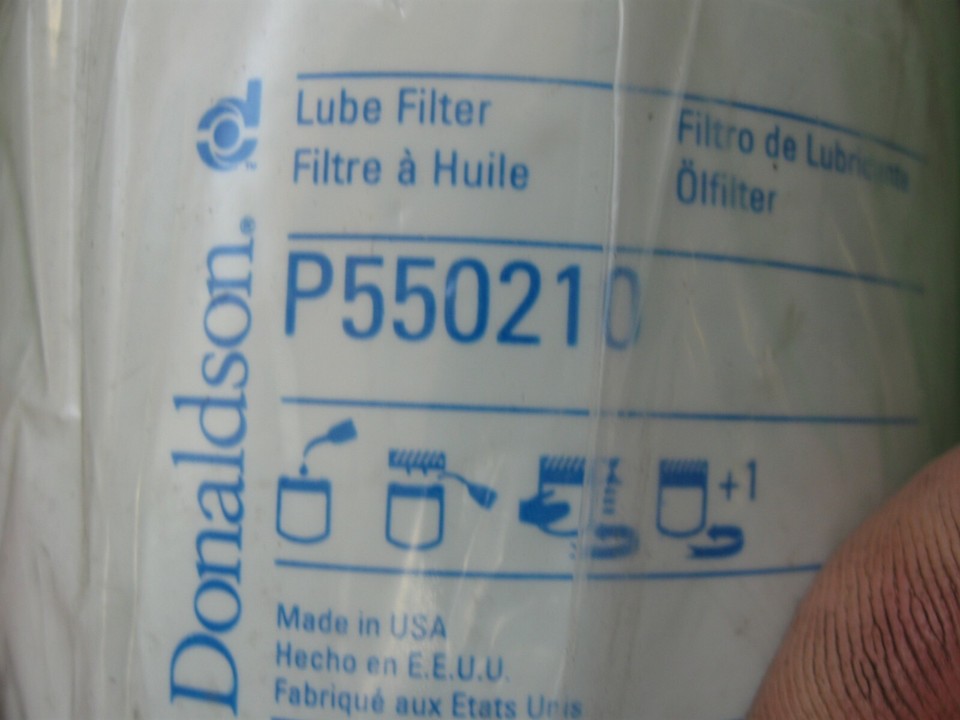 NEW GENUINE DONALDSON LUBE FILTER (PN P550210) | eBay