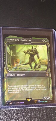 MTG Surging Deathclaw 0877 - Showcase Surge Foil - PIP - NM Fallout | eBay