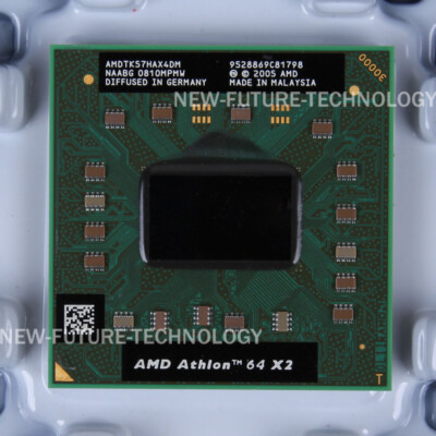 AMD Athlon 64 X2 TK-57 (AMDTK57HAX4DM) Dual-Core 1.9 GHz Socket S1 CPU ...