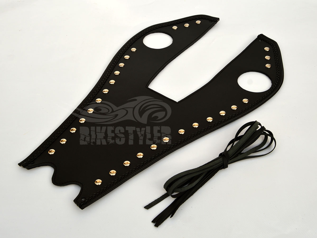 Np) BS HARLEY SOFTAIL FATBOY HERITAGE DELUXE LEATHER TANK Cover Panel ...