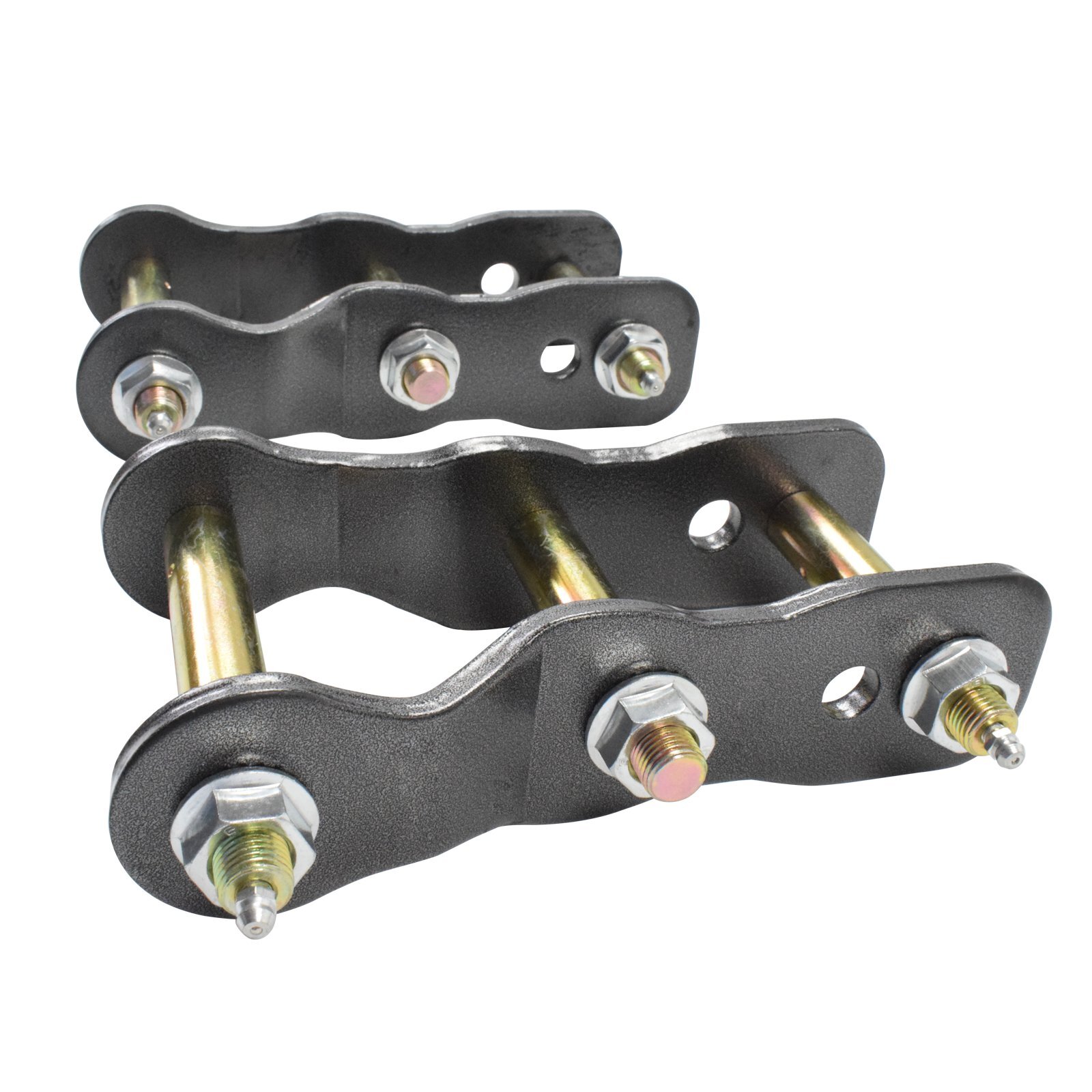 2" Rear Extended Greasable Shackles Fit Toyota Hilux IFS LN166 LN107 ...
