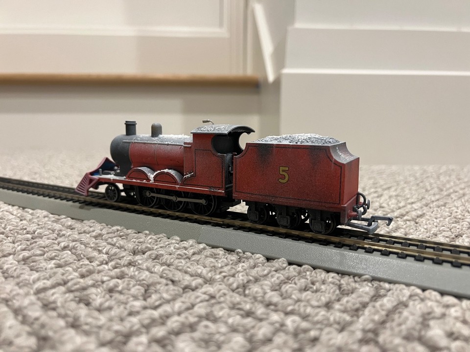 Bachmann Thomas and Friends OO "Snowy James" Custom Engine | eBay