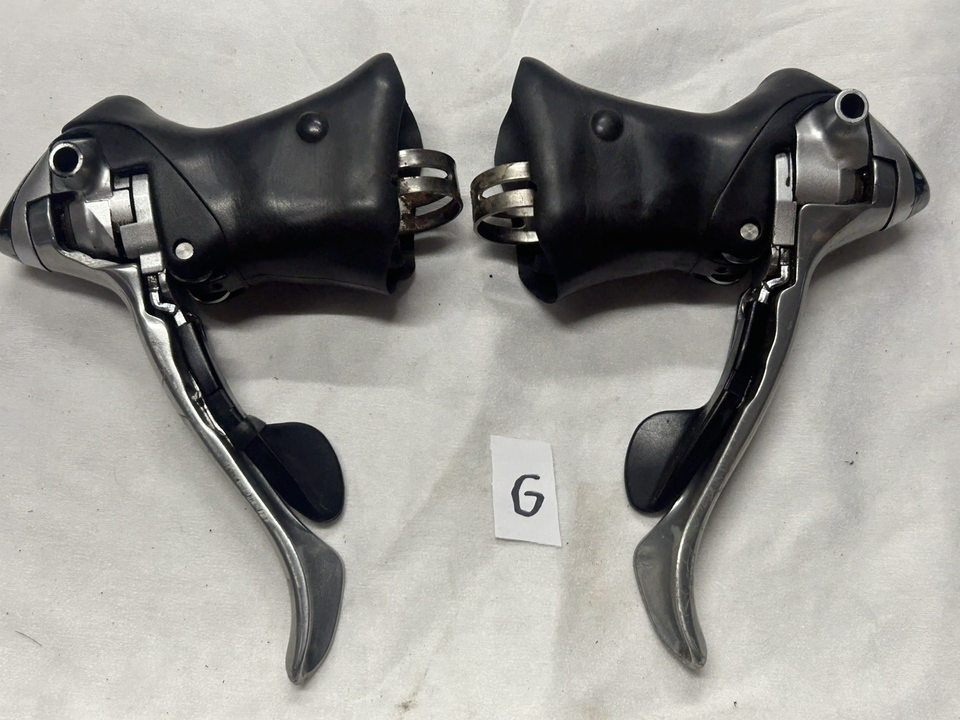 Shimano Ultegra ST-6510 2/3x9 Double Triple Road Bike Shifter Pair Set ...