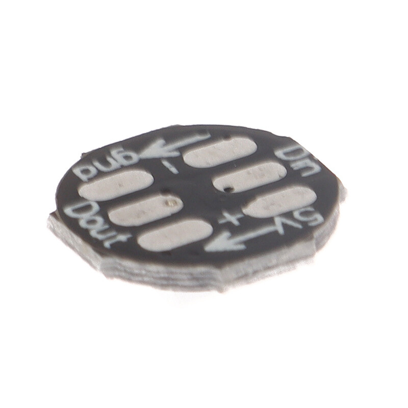 10pcs WS2812B LED Chip 5050 SMD RGB DC5V With Black / White PCB Board ...