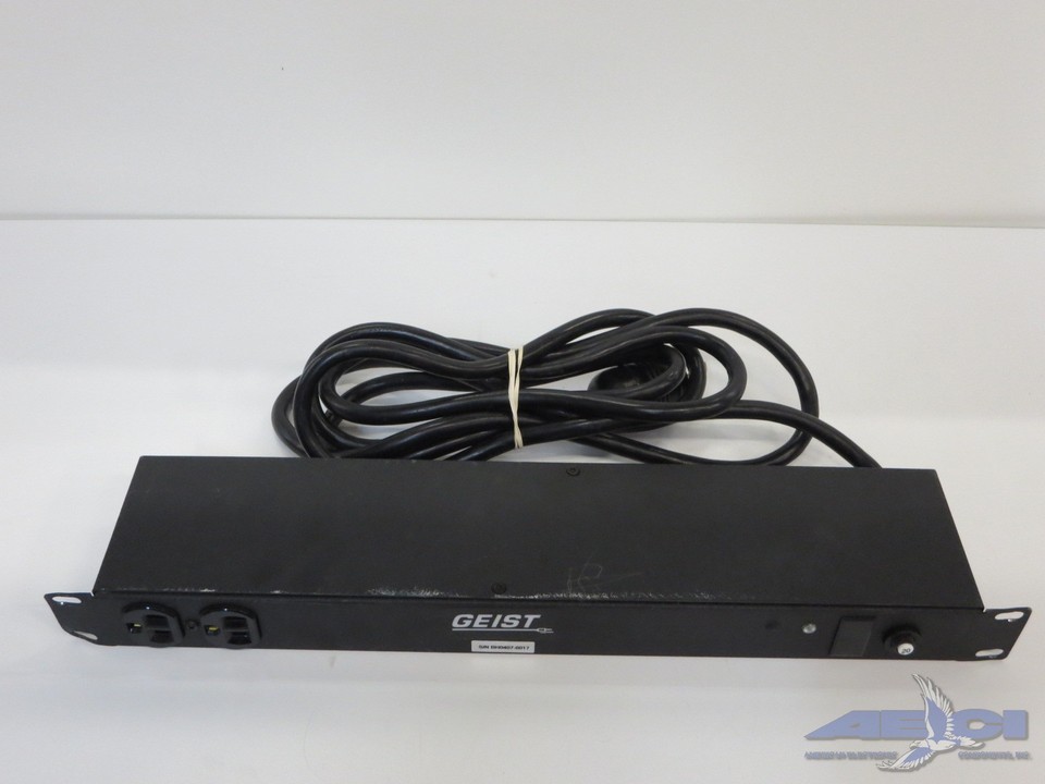 Geist Power Strip BRN120-1020TL (No Surge Protection) 120VAC 20A 10ft ...