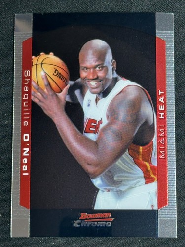 2004 Bowman Chrome Shaquille O'Neal #34 Lakers Magic Heat HOF 2 | eBay