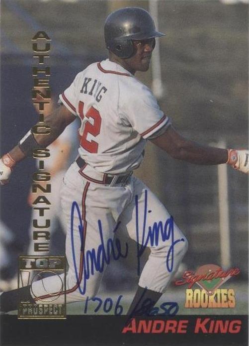 1994 Signature Rookies - Andre King #13 Signatures /8650 (AU, RC) for ...