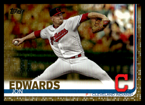 2019 Topps Gold #528 Jon Edwards Cleveland Indians /2019 | eBay