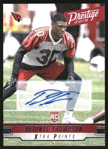 2019 Prestige Xtra Points Signatures #218 Deionte Thompson Auto | eBay