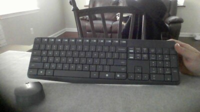 Logitech MK235 920-007897 Wireless Keyboard and Mouse - Black ...