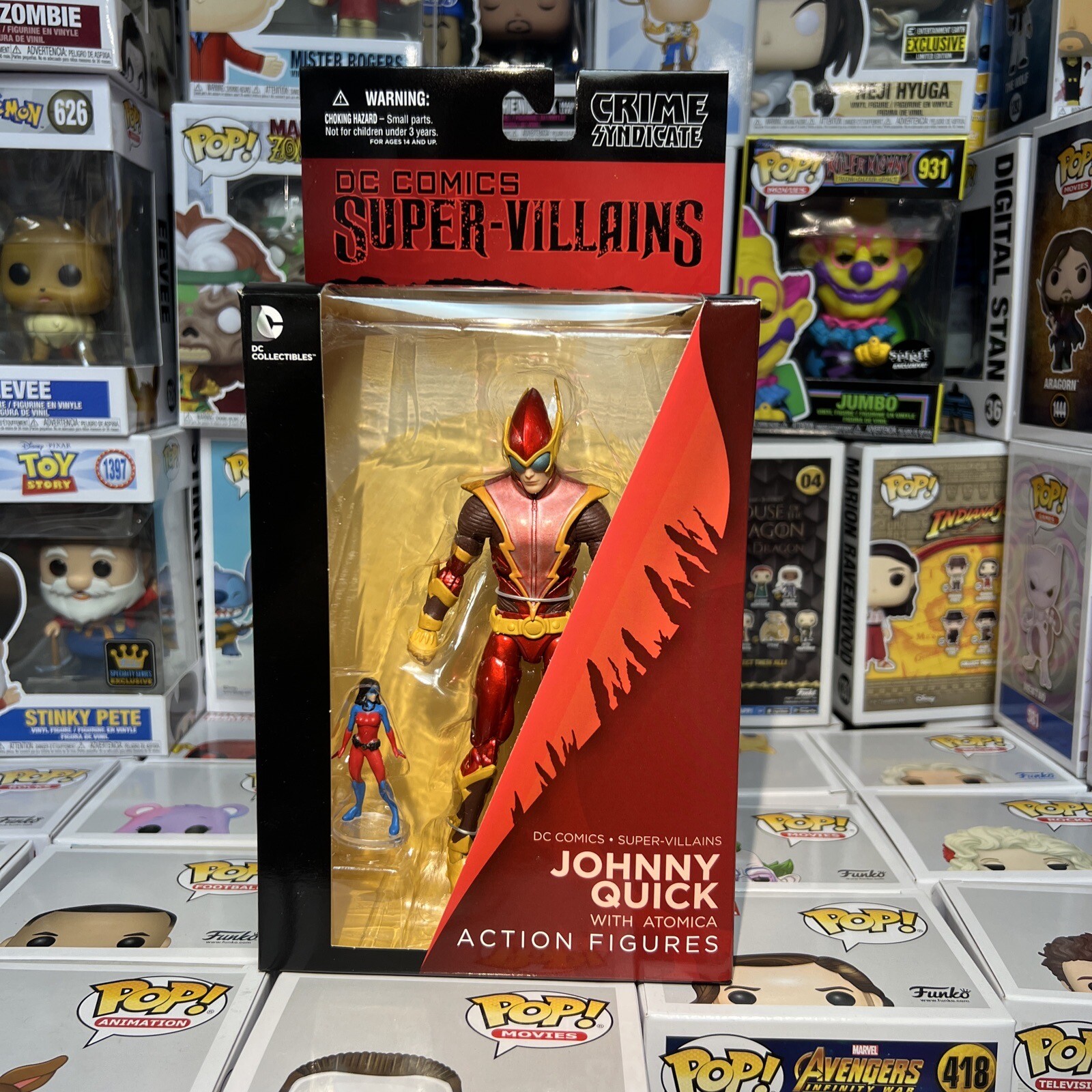 JOHNNY QUICK &With ATOMICA DC Collectibles Crime Syndicate Super ...