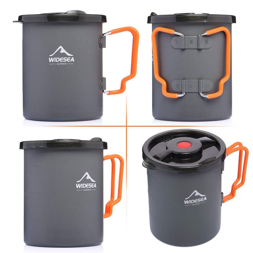 Camping Coffee Pot 750ml French Press Coffee Makerlightweight ...