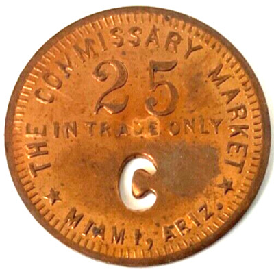 Miami Arizona The Commissary Market Coin | eBay