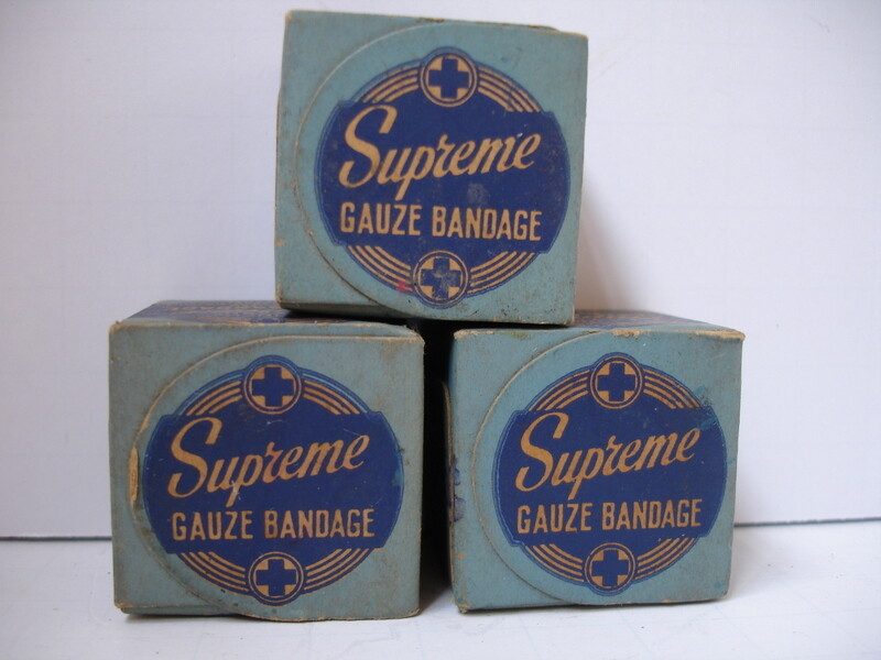 VTG LOT Medical, Pharmacy & Dental Tins, Bottles,Tubes: Johnson's ...