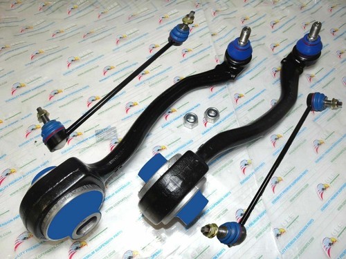 4 FRONT FORWARD LOWER CONTROL ARMS & SWAY BAR LINKS W203 W209 W204 ...