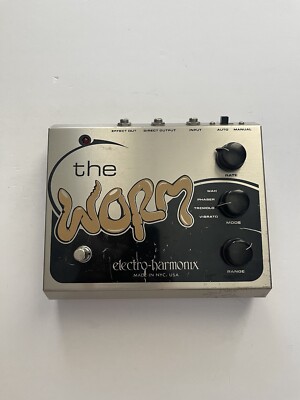 Electro Harmonix The Worm V1 Wah Phaser Vibrato Tremolo Guitar Effects ...
