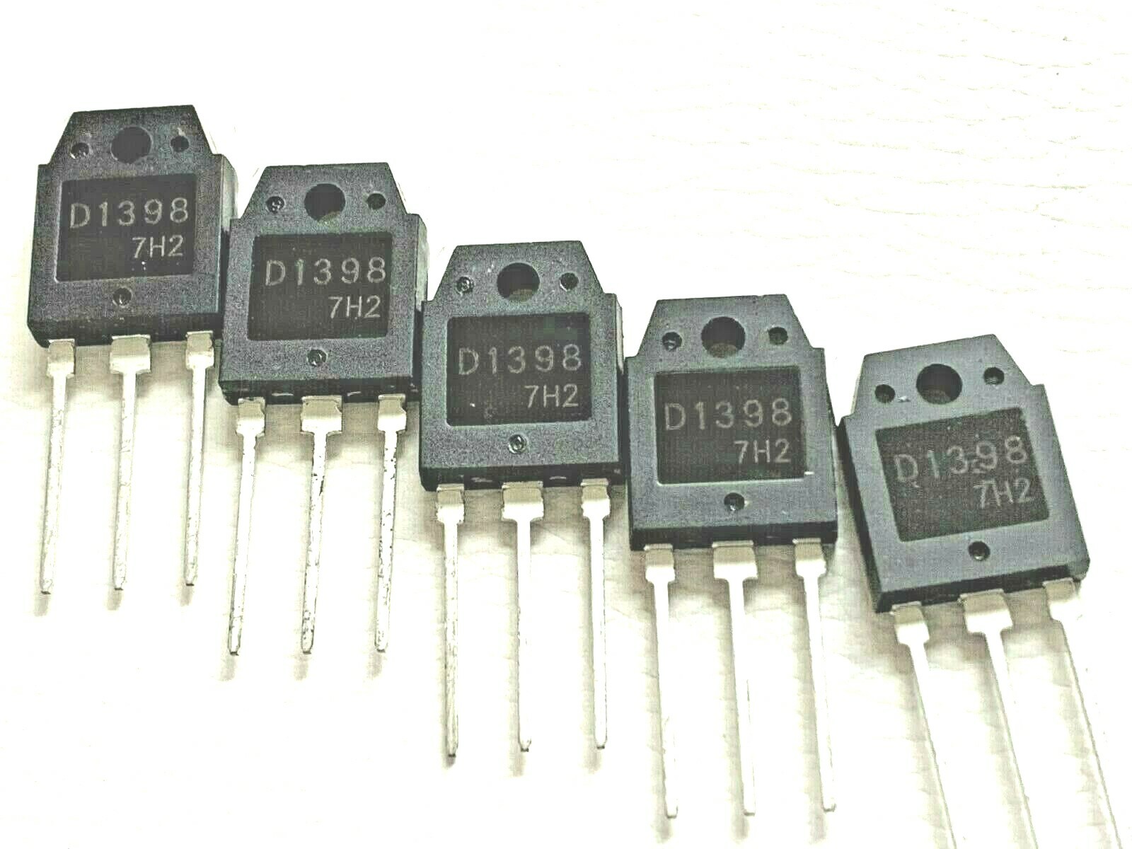 5 Pieces | 2SD1398 NPN 1500V 5A 50W Switching Transistor ECG2302 | eBay