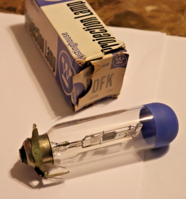 projector lamp bulb -DFK- 1000W- 120V -westinghouse for filmosound 384 ...