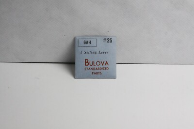 Bulova Setting Lever Screw for 6AH Part #48 10U | eBay