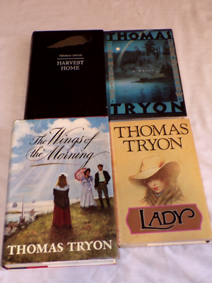 Lot 4 Thomas Tryon Novel Book HB 1st Edition The Wings of the Morning ...