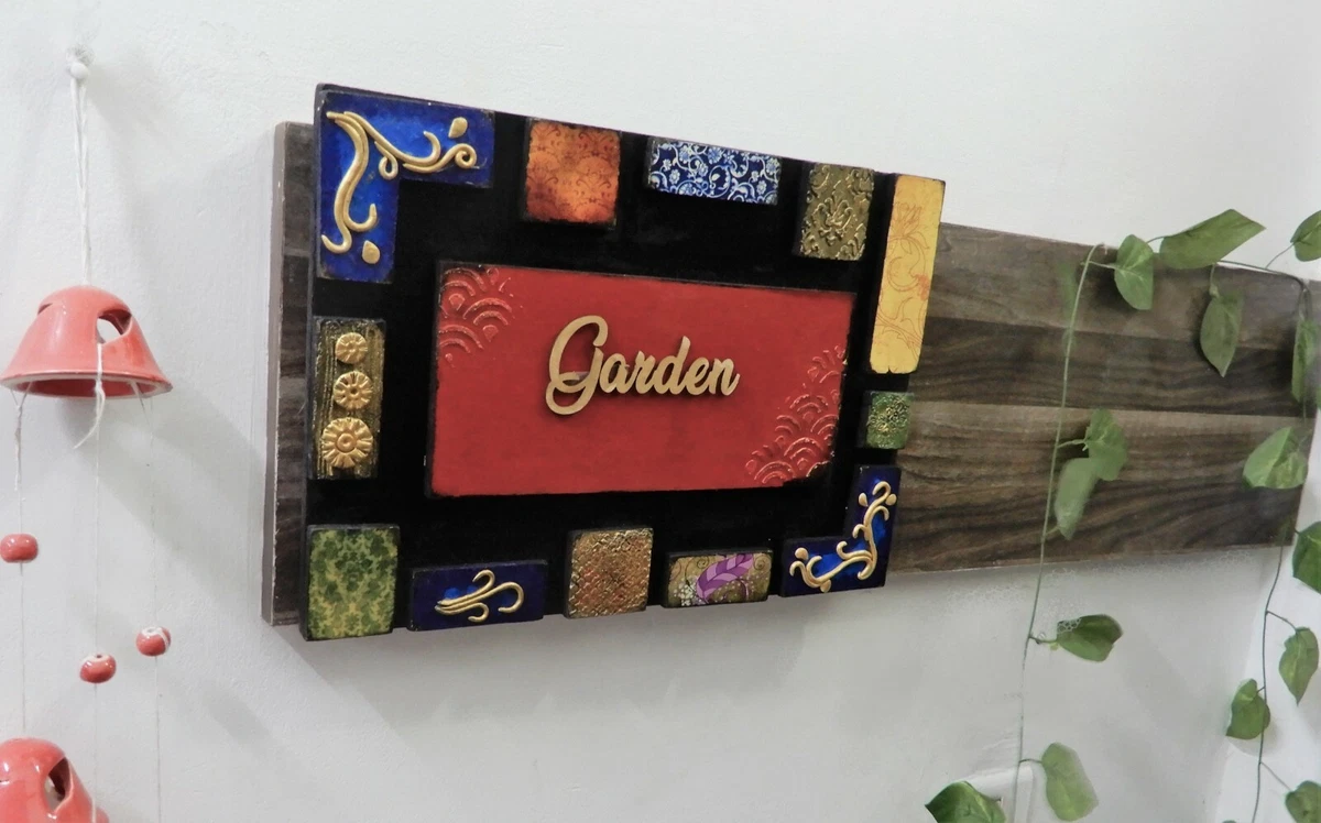 Handmade Clay Nameplates