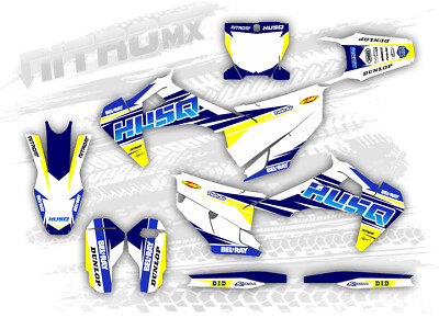 Graphics Kit for Husqvarna TC FC FX 125 250 350 450 2019 2020 2021 2022 ...