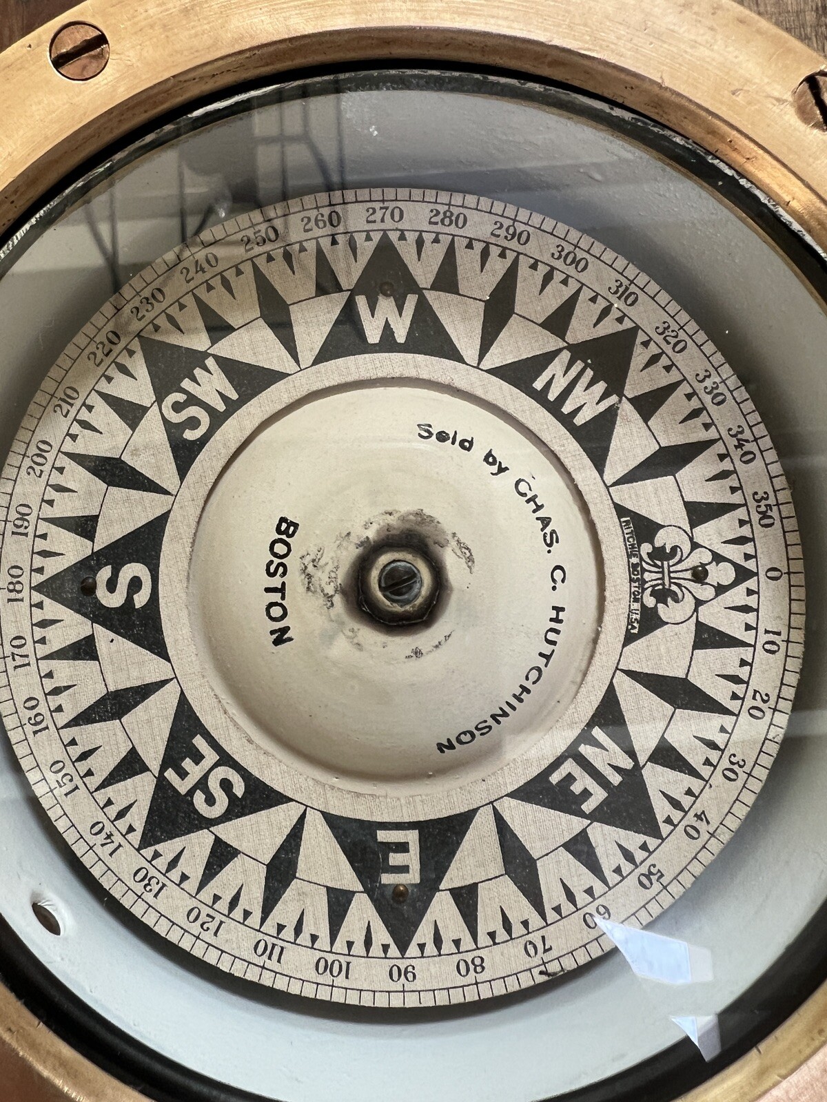 E.S. Ritchie & Sons Boston Nautical Box Ship Compass 1925 | eBay