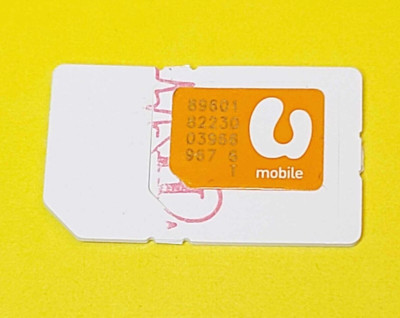 *USED* U MOBILE SIM CARD RESTORING TEST CELL PHONES BOOT BYPASS UNLOCK ...