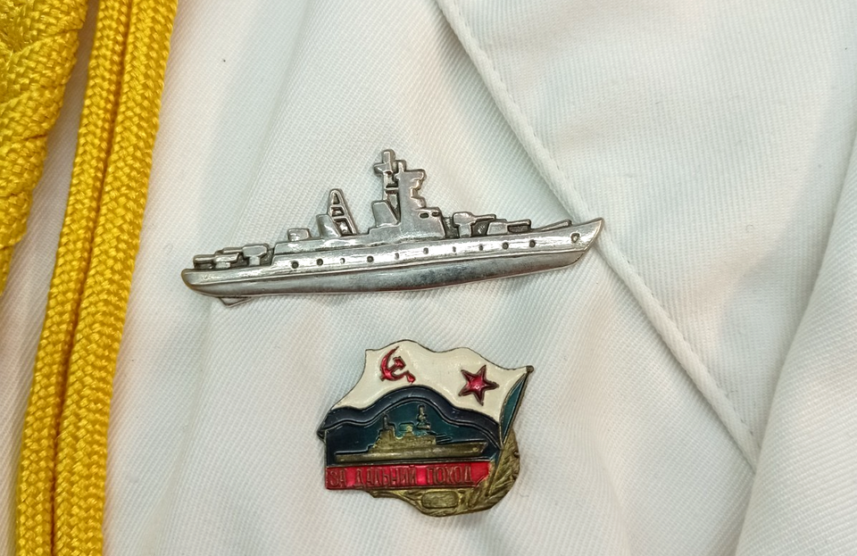 Ceremonial military uniform officer USSR Navy.Dress Soviet naval ...