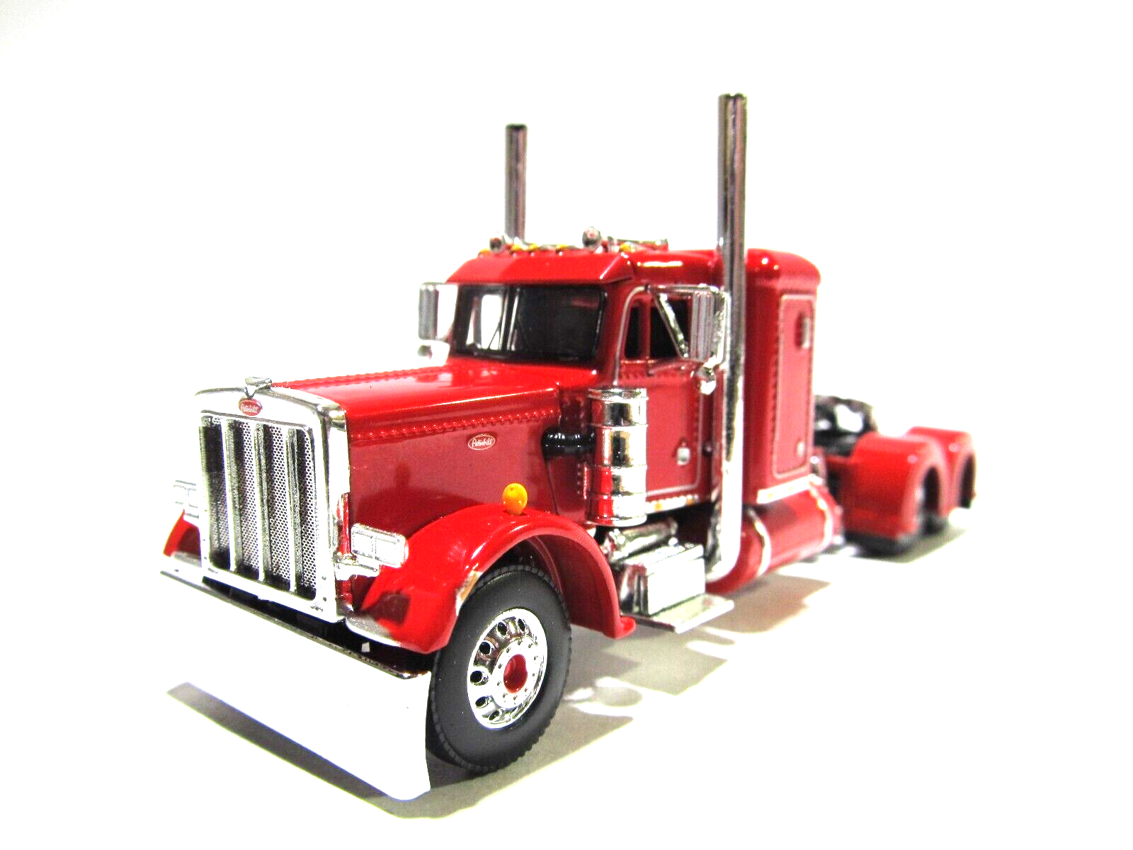 DCP / FIRST GEAR 1/64 SCALE 359 PETERBILT SMALL BUNK, RED WITH BLACK ...