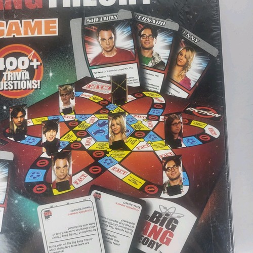 The Big Bang Theory Cardinal Trivia Game Sealed New In Box 400 ...