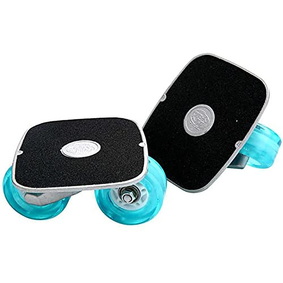 Drift Plate Skates, Blue Portable Roller Road Skate, Aluminum Anti-Slip ...