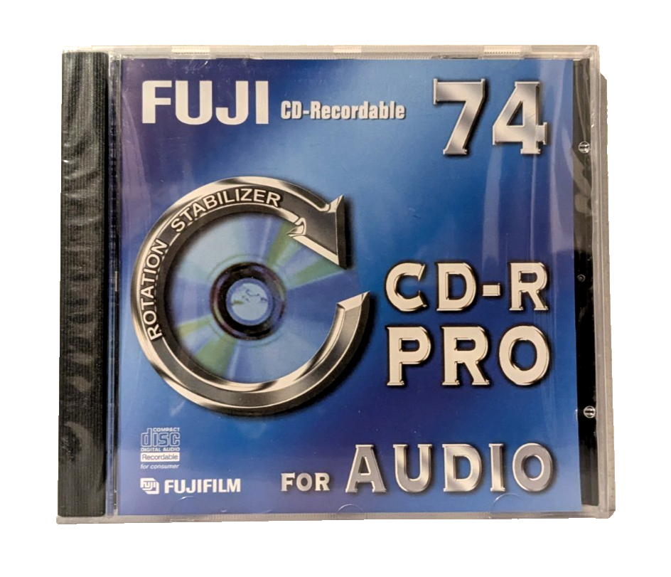 Fuji CD-R Pro 74 - CDR Audio Blank Recordable Disc - New & Sealed | eBay UK