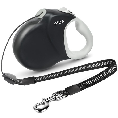 Fida Upgraded Retractable Dog Leash 30ft, Heavy Duty Pet Walking Leash ...