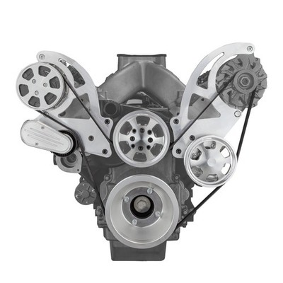 Speedmaster® Chevy GM LS1 LS2 LS3 LS6 Aluminum Serpentine Engine Pulley ...
