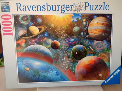 RAVENSBURGER Puzzle 1000-pc Planets Outer Space | eBay