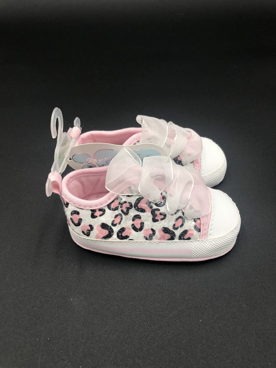 Pink Cheetah Shoe Laces Leopard Print Flat Trainer Shoelaces