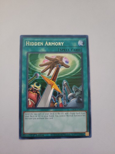 Yugioh! Hidden Armory GRCR-EN054 Rare 1st Edition Near Mint Spell | eBay