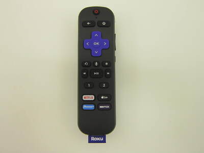 NEW 43R4A5R ROKU Brand TV Voice Remote W/ Headphone Jack 3026000017 (RC ...