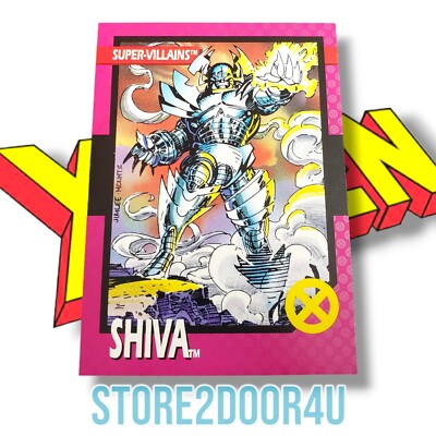 1992 SHIVA (Marvel Comics) X-Men Trading Card #50 Impel | eBay