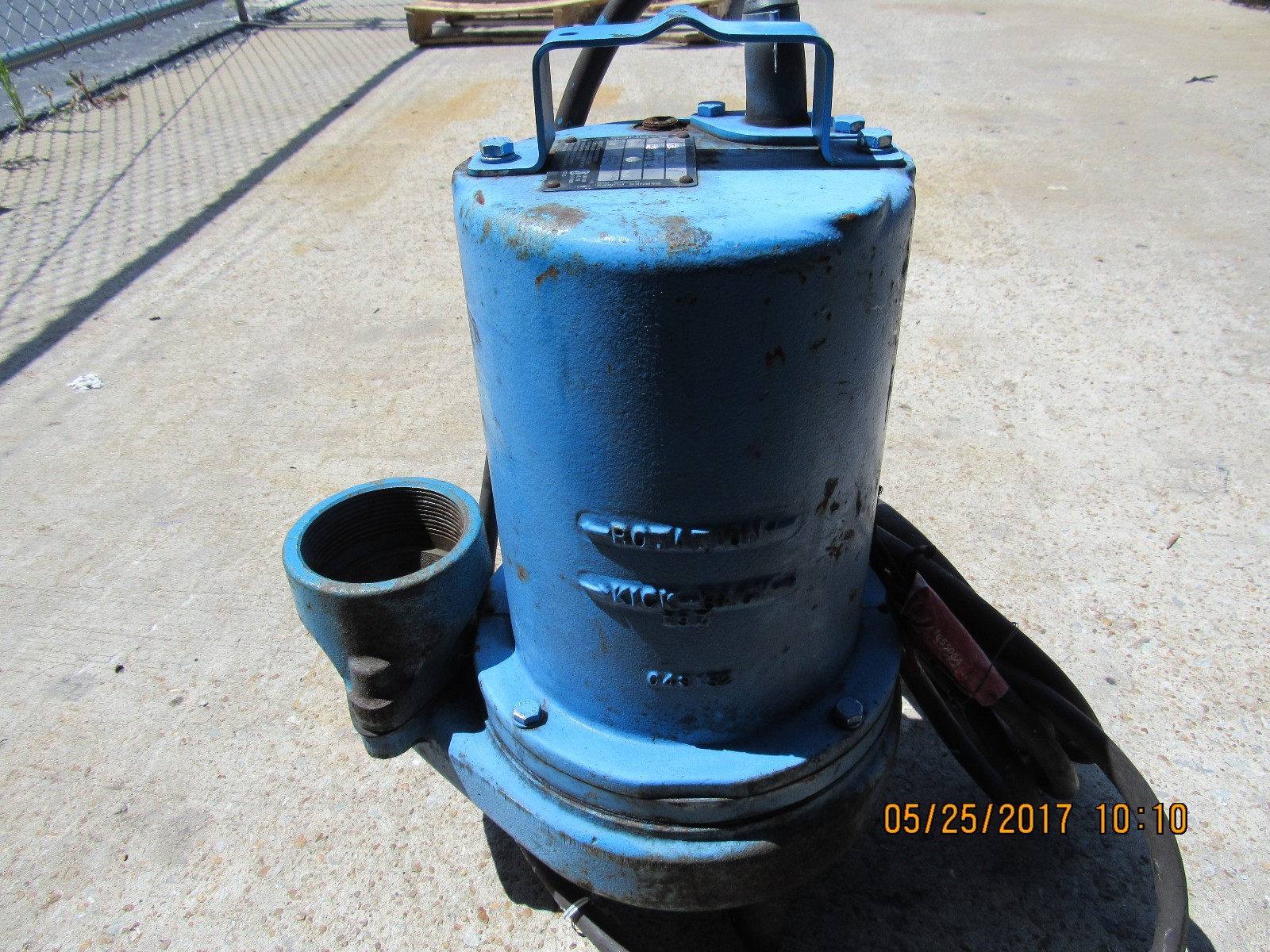 BARNES SUBMERSIBLE PUMP 104903 3SE744L 3'' USED | eBay
