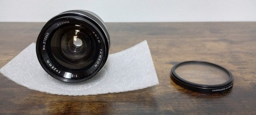 AUTO TAMRON 28mm lens made in Japan with a B-W UV filter made in ...