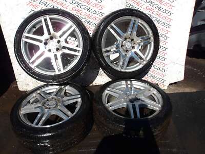 MERCEDES E CLASS W212 2009-2013 SET OF ALLOY WHEELS W/ TYRES 18 INCH ...