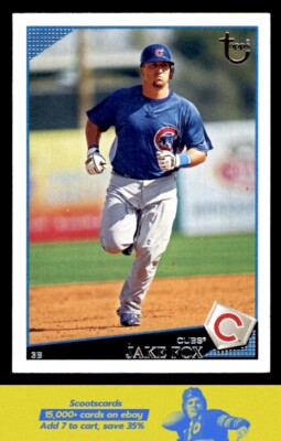 2009 Topps Updates & Highlights Vintage Stock Jake Fox #UH39 Chicago ...