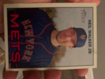 Neil Walker 2016 Topps Heritage #376 New York Mets Baseball Card good ...